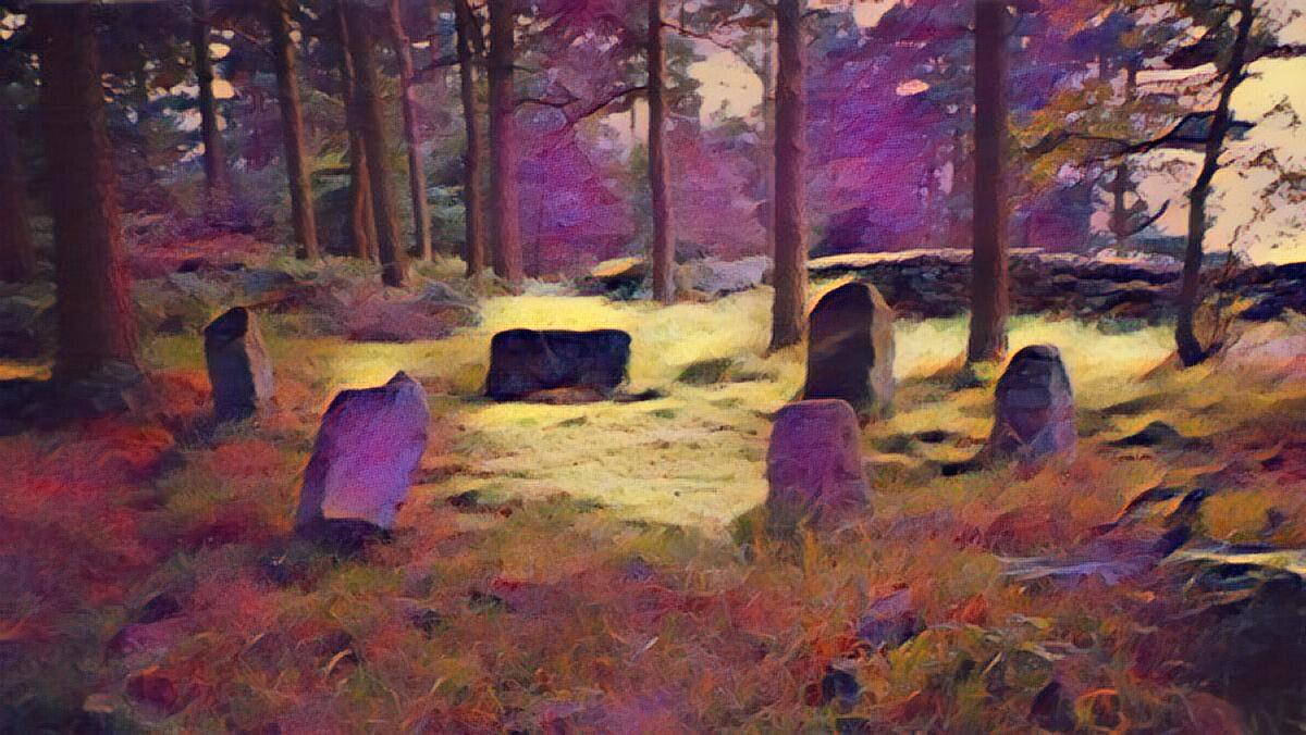 Doll Tor Stone Circle : The Megalithic Portal and Megalith Map:
