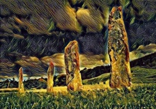 Ballymeanoch Stone Row, Argyll | Megalithic Portal