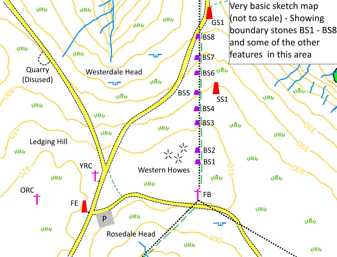 Western Howes BS1 - BS4 Marker Stone : The Megalithic Portal and ...