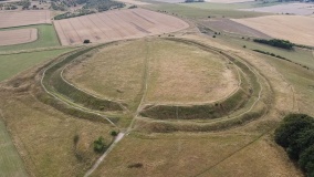 Barbury Castle Hillfort : The Megalithic Portal and Megalith Map: