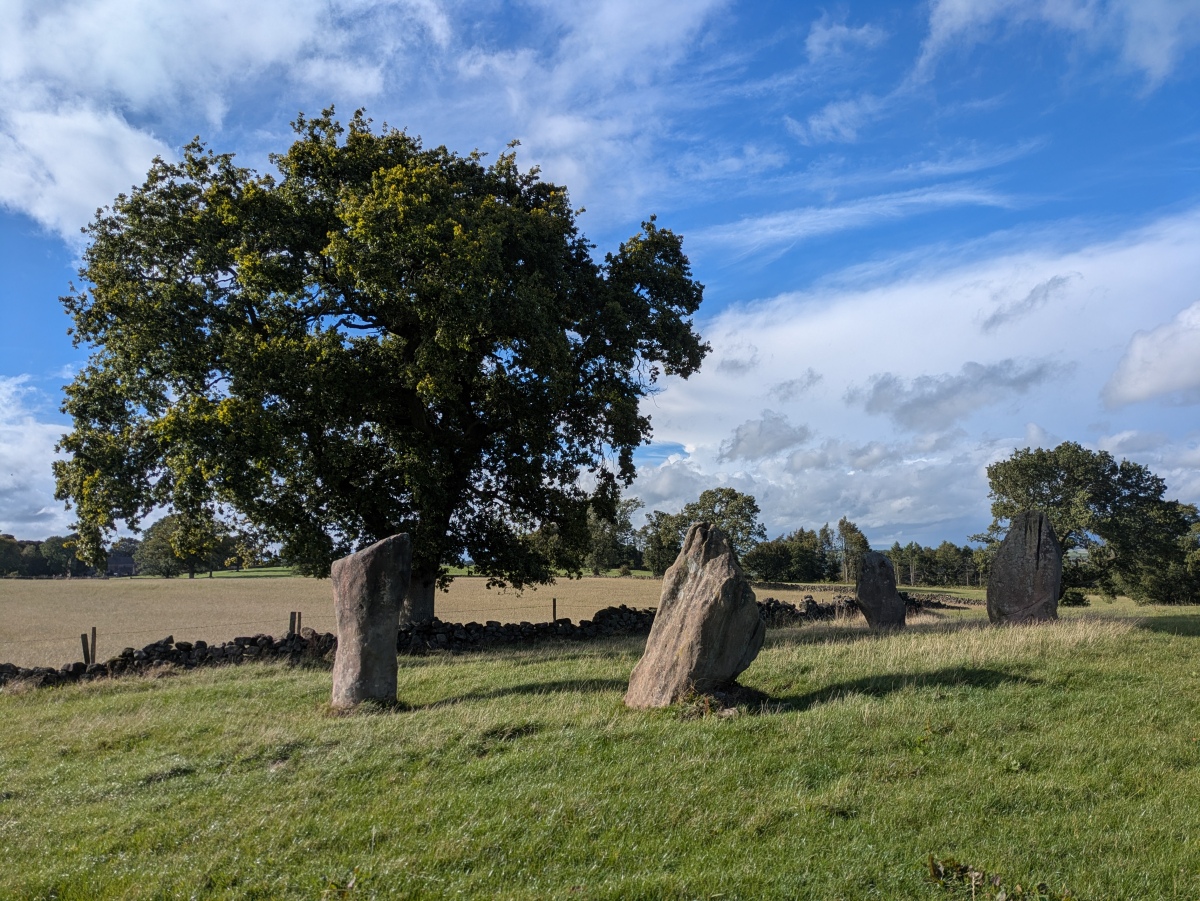 Nine Stones Close [The Grey Ladies, Nine Stone Close] Stone Circle ...