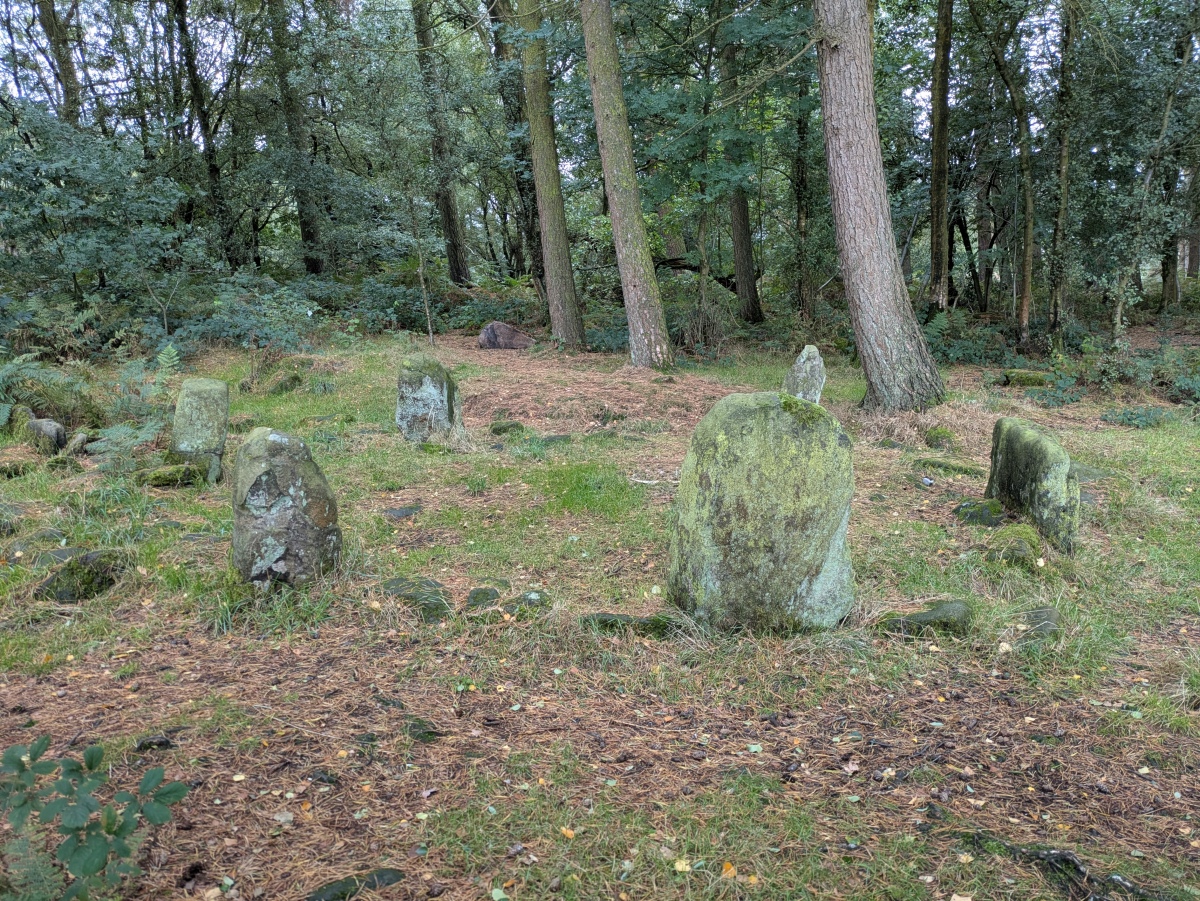 Doll Tor Stone Circle : The Megalithic Portal and Megalith Map: