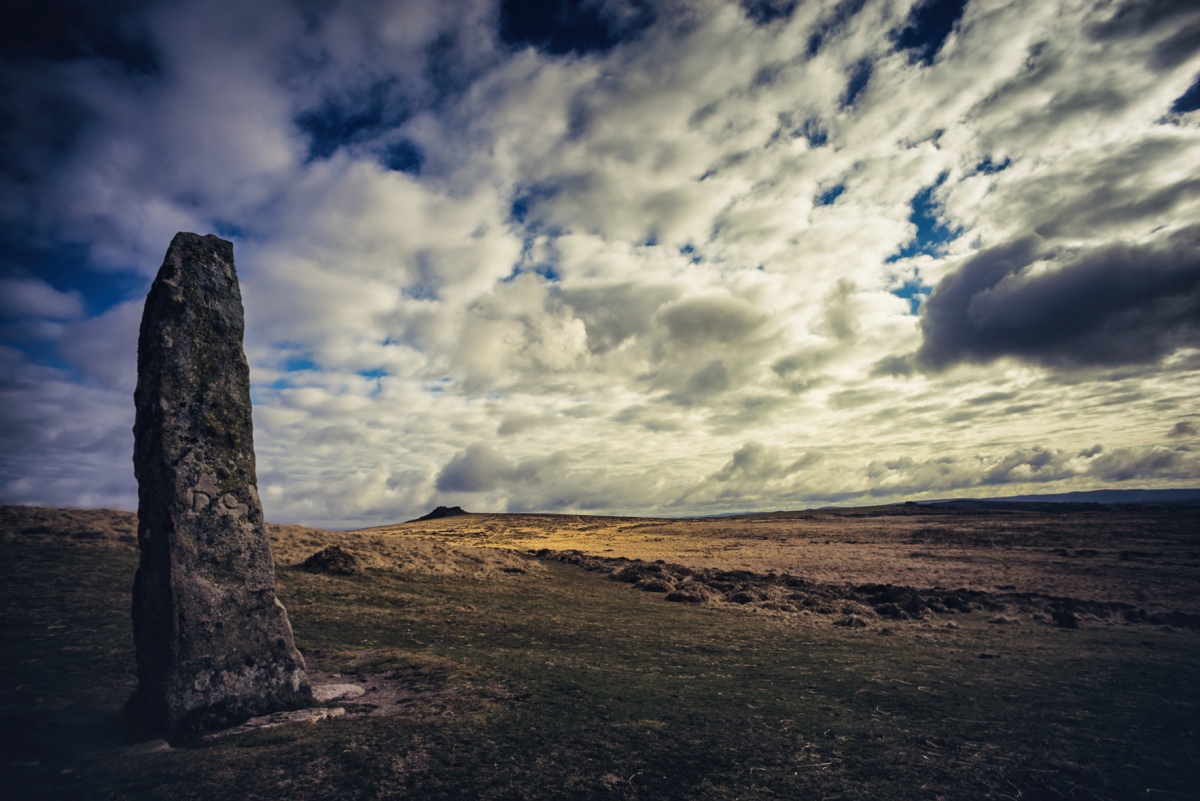 The Longstone (Shovel Down) Standing Stone (Menhir) : The Megalithic ...