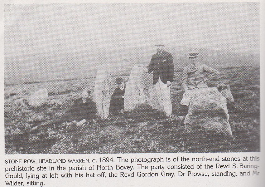 Challacombe rows Multiple Stone Rows / Avenue : The Megalithic Portal ...