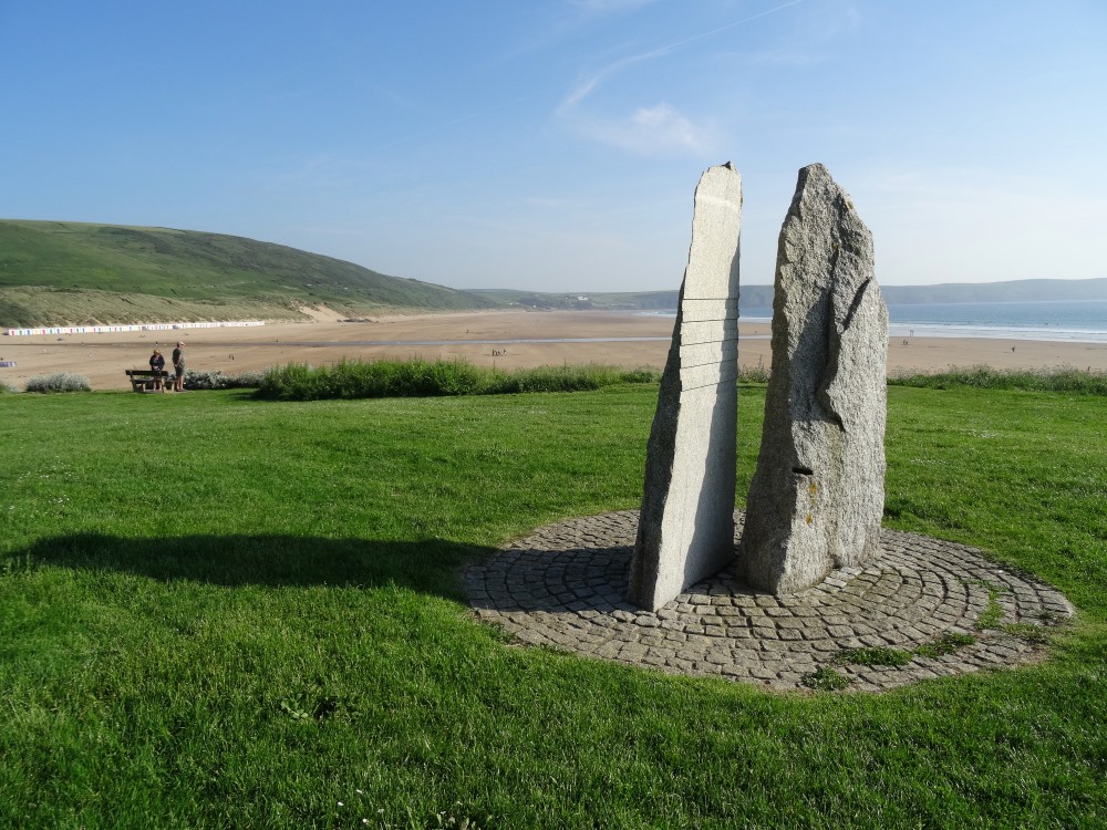 Woolacombe Memorial Modern Stone Circle etc : The Megalithic Portal and ...