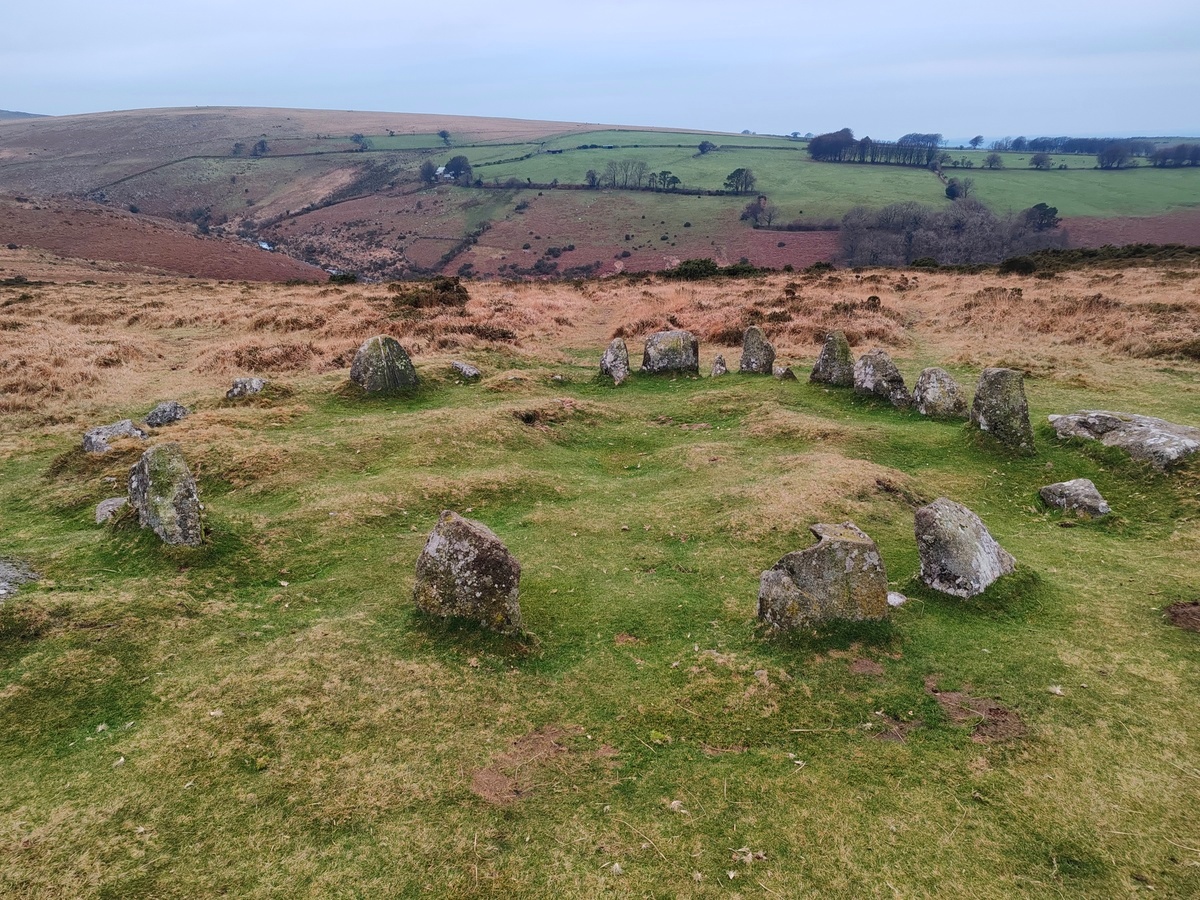 Nine Stones (Belstone), Devon | Megalithic Portal