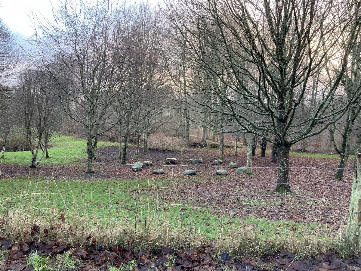 Stone circle (Lyngbæk) Modern Stone Circle etc : The Megalithic Portal ...