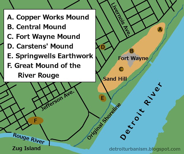 Fort Wayne Mound Site [Fort Wayne Mound] Artificial Mound : The ...