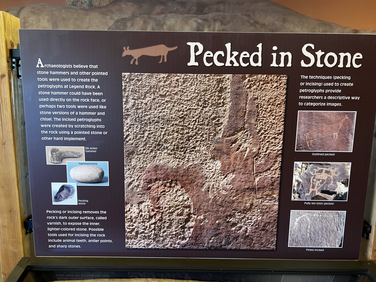 Legend Rock Rock Art : The Megalithic Portal and Megalith Map: