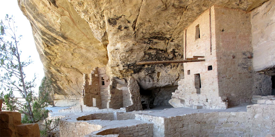 Mesa Verde - Balcony House Ancient Village or Settlement : The ...
