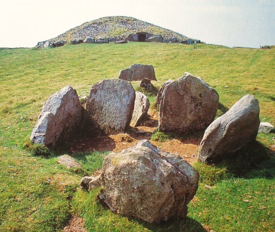 Loughcrew Cairn V Passage Grave : The Megalithic Portal and Megalith Map:
