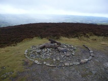 Moel Arthur Hillfort : The Megalithic Portal and Megalith Map: