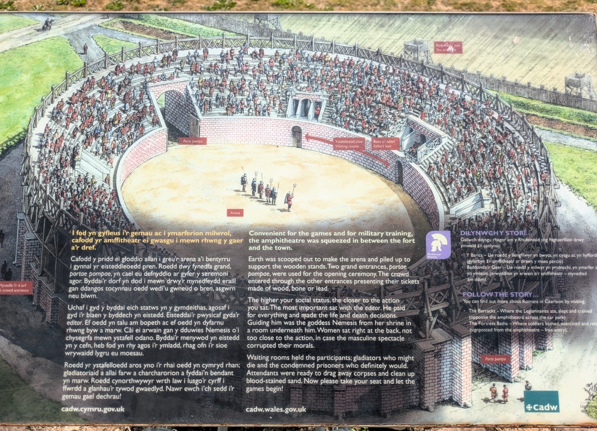 Caerleon Roman Amphitheatre Gallery | Megalithic Portal