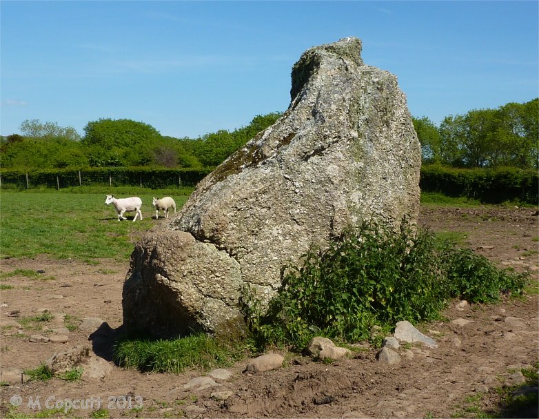 Knelston standing stone, West Glamorgan | Megalithic Portal