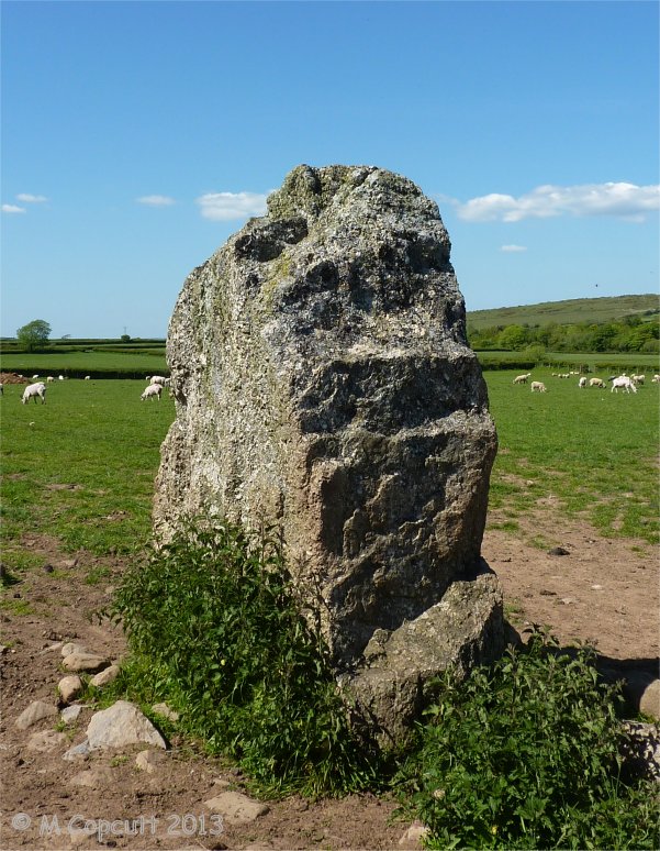 Knelston standing stone, West Glamorgan | Megalithic Portal