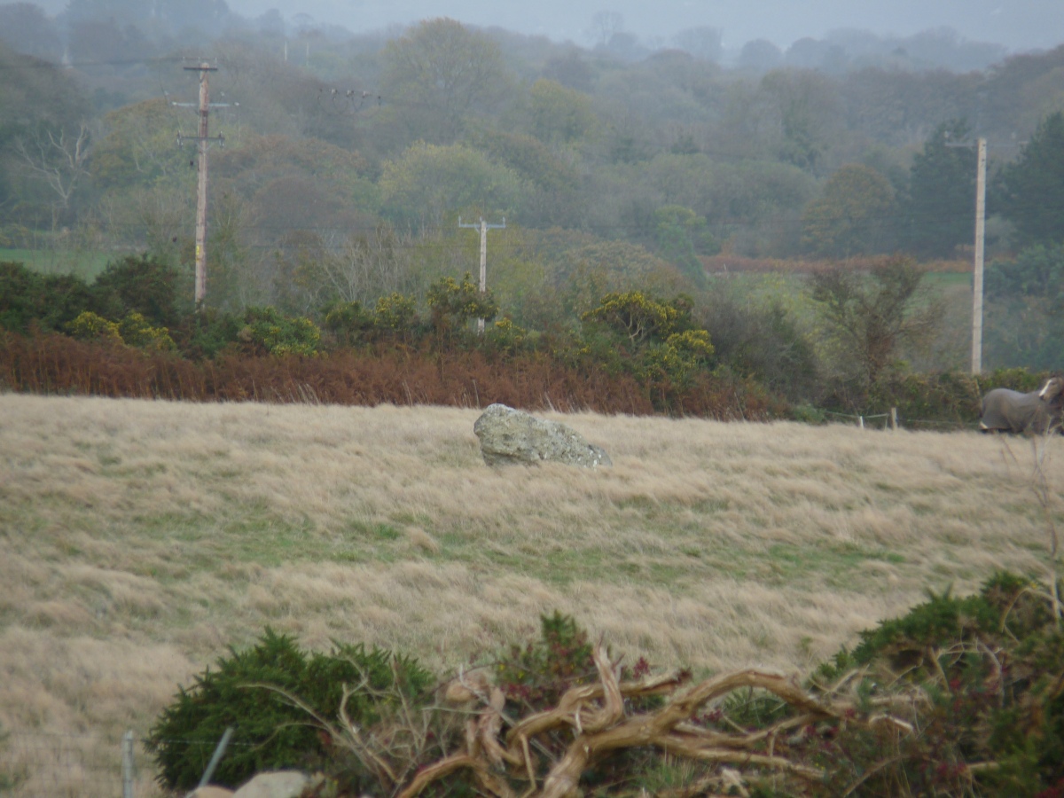 Four crosses standing stone [Y Ffor] Standing Stone (Menhir) : The ...