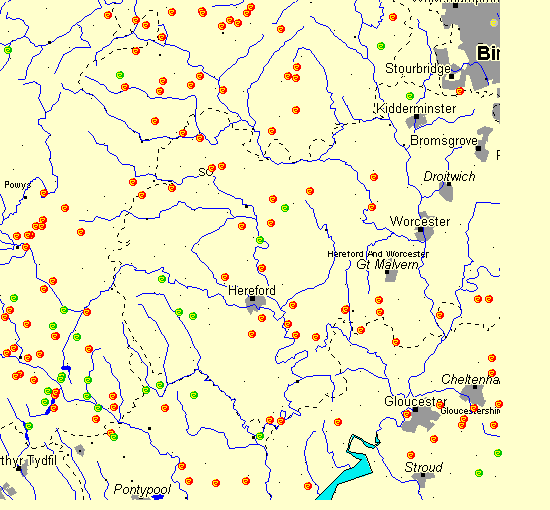 Megalith Map square SO : The Megalithic Portal and Megalith Map: